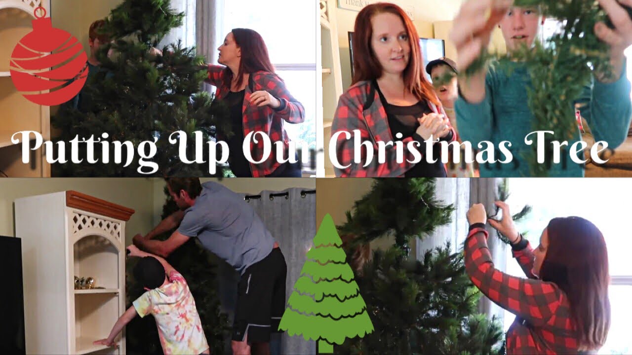 Putting Up Our Christmas Tree 🎄 Youtube
