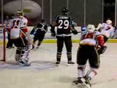 Quad City Flames Overtime 3 on 4 10-31-07 - YouTube