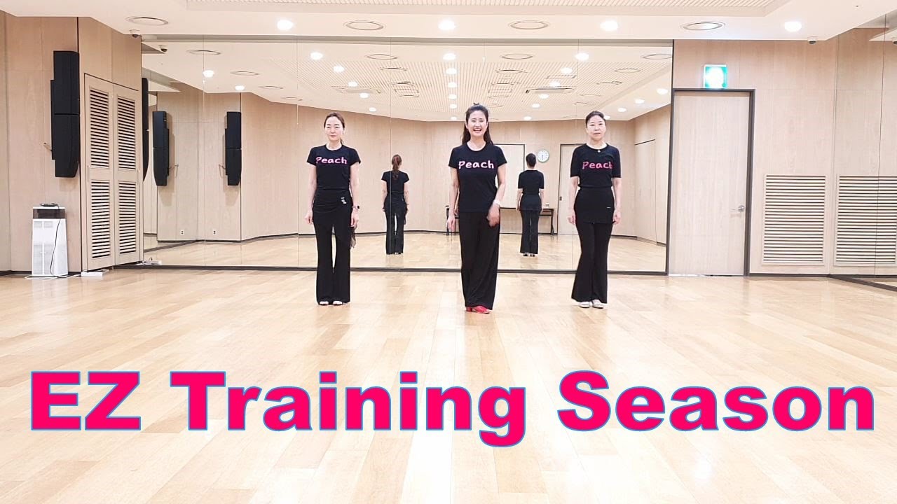 EZ Training Season Line Dance (High Beginner Level) - YouTube