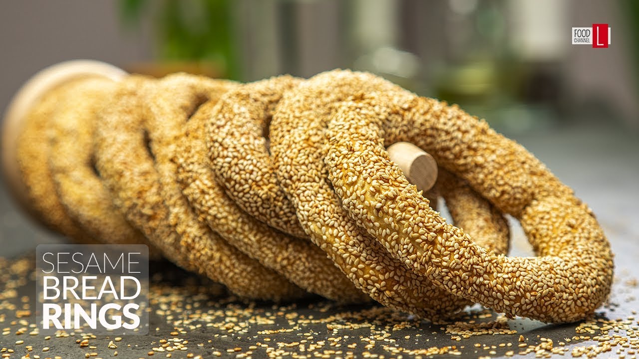 Sesame Bread Rings | Food Channel L - YouTube