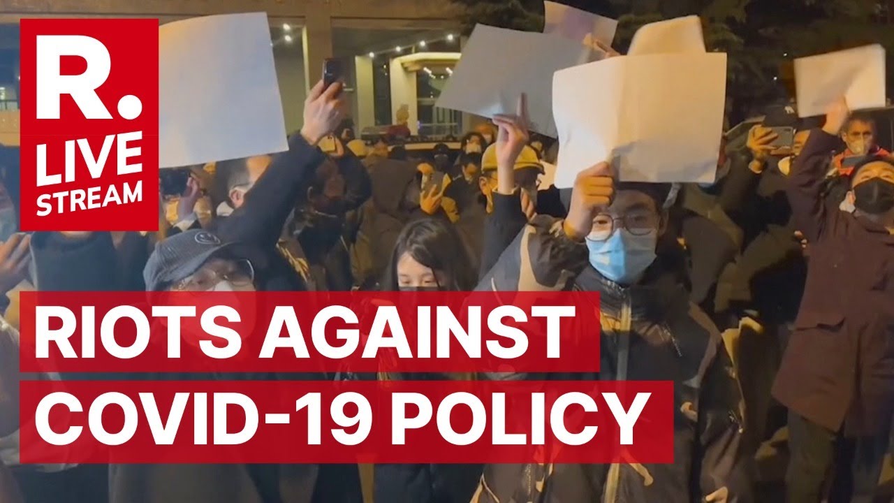LIVE: Protest Across China Against COVID-19 Policy | Riots In Shanghai ...