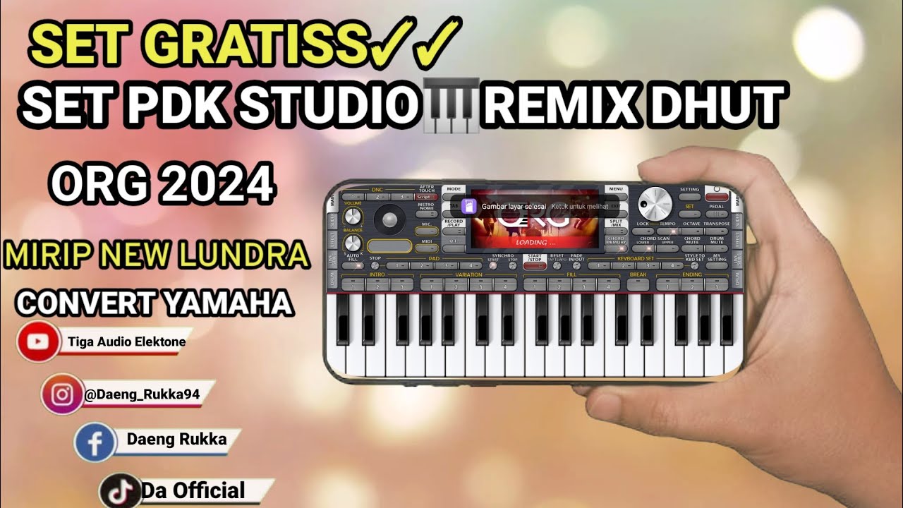 SET GRATIS_PDK STUDIO🎹REMIX DHUT ORG2024 - YouTube