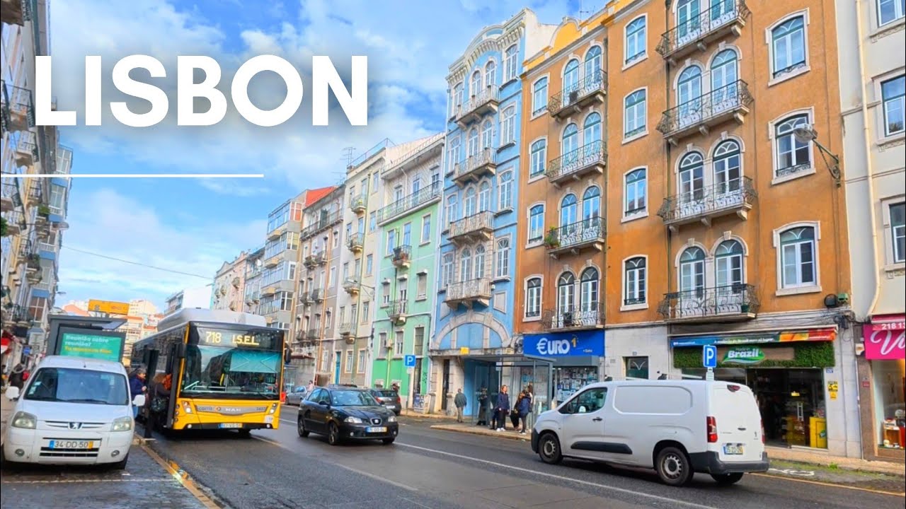 Lisbon Walking Tour - Arroios Neighborhood in Lisbon PORTUGAL - YouTube