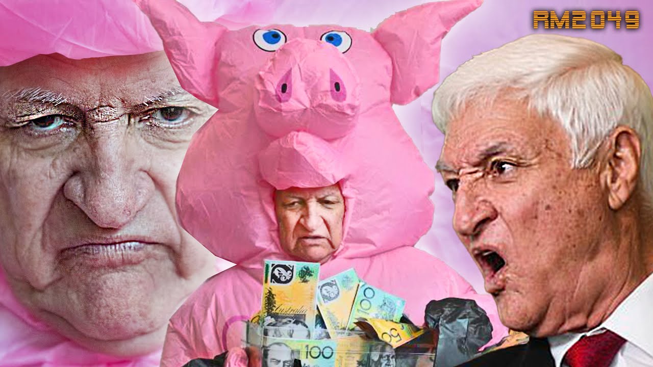 Bob Katter loses it over pigs - YouTube