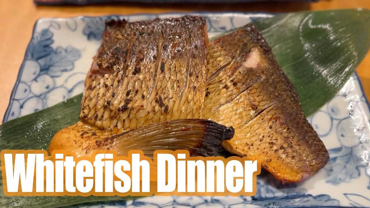 Miso Marinated Whitefish Dinner - YouTube