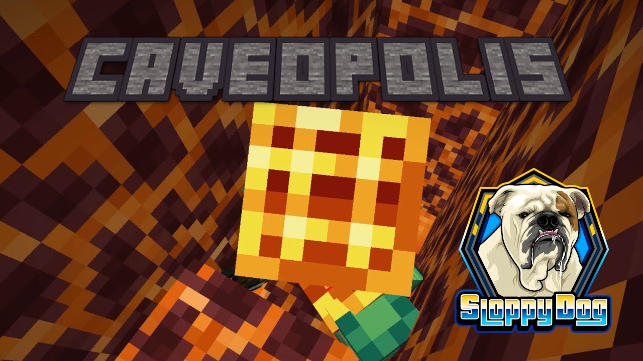 Caveopolis Minecraft 1.18.2 Modpack EP... ore processing, minor base tweaks/farms, diving suit ...
