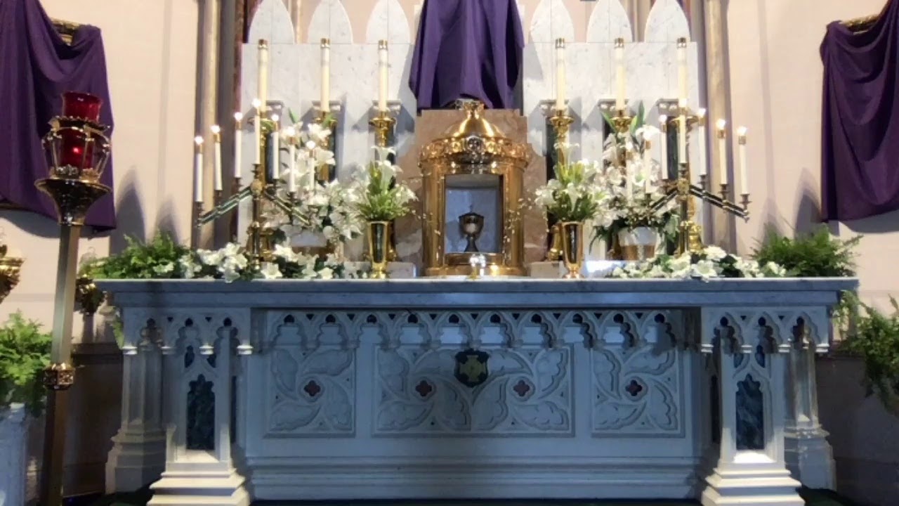 Holy Thursday: Mass of the Lord's Supper (Bilingual, 7:30 pm) - YouTube