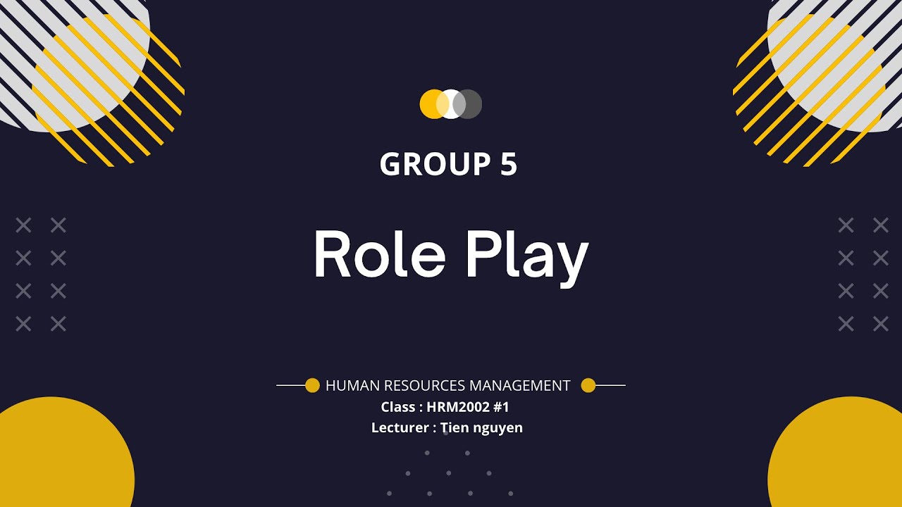 HRM Role Play | Group 5 HR Function : Selection - YouTube