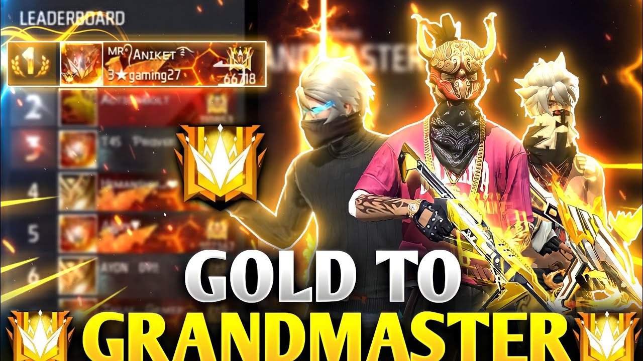 GOLD TO GRANDMASTER IN 6 HOURS | NEW SEASON 31 GRANDMASTER RANK PUSH ...