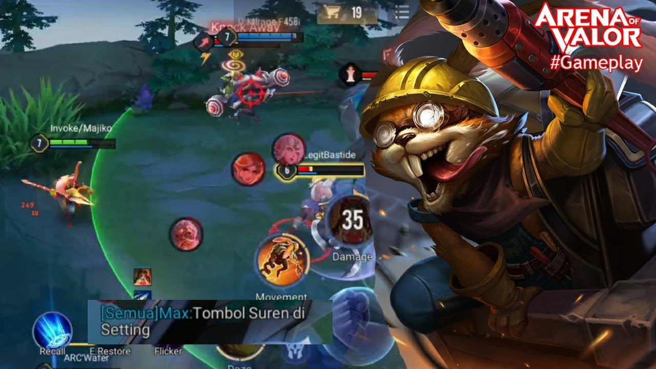 Slimz Gameplay | AOV | 傳說對決 | RoV | Liên Quân Mobile - YouTube