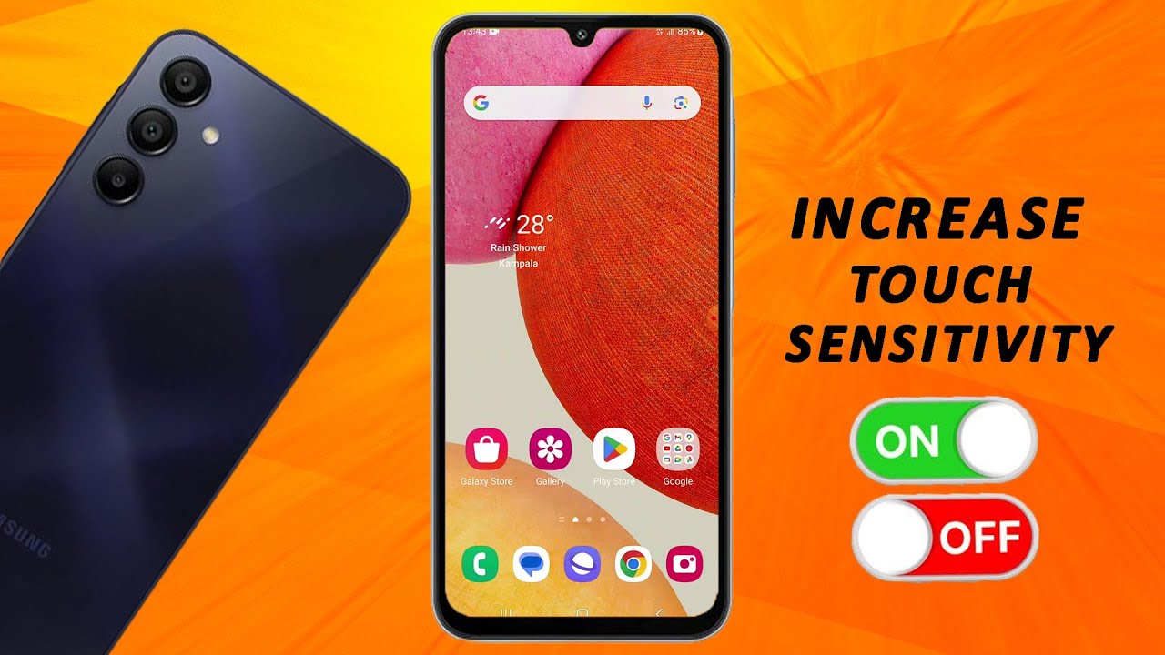 How To Increase Touch Sensitivity In Samsung Galaxy A15 - YouTube