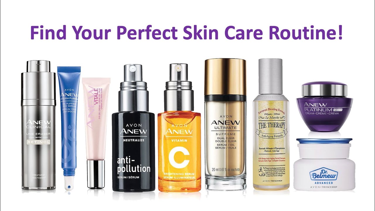 Find Your Perfect Avon Skin Care Routine ️ - YouTube