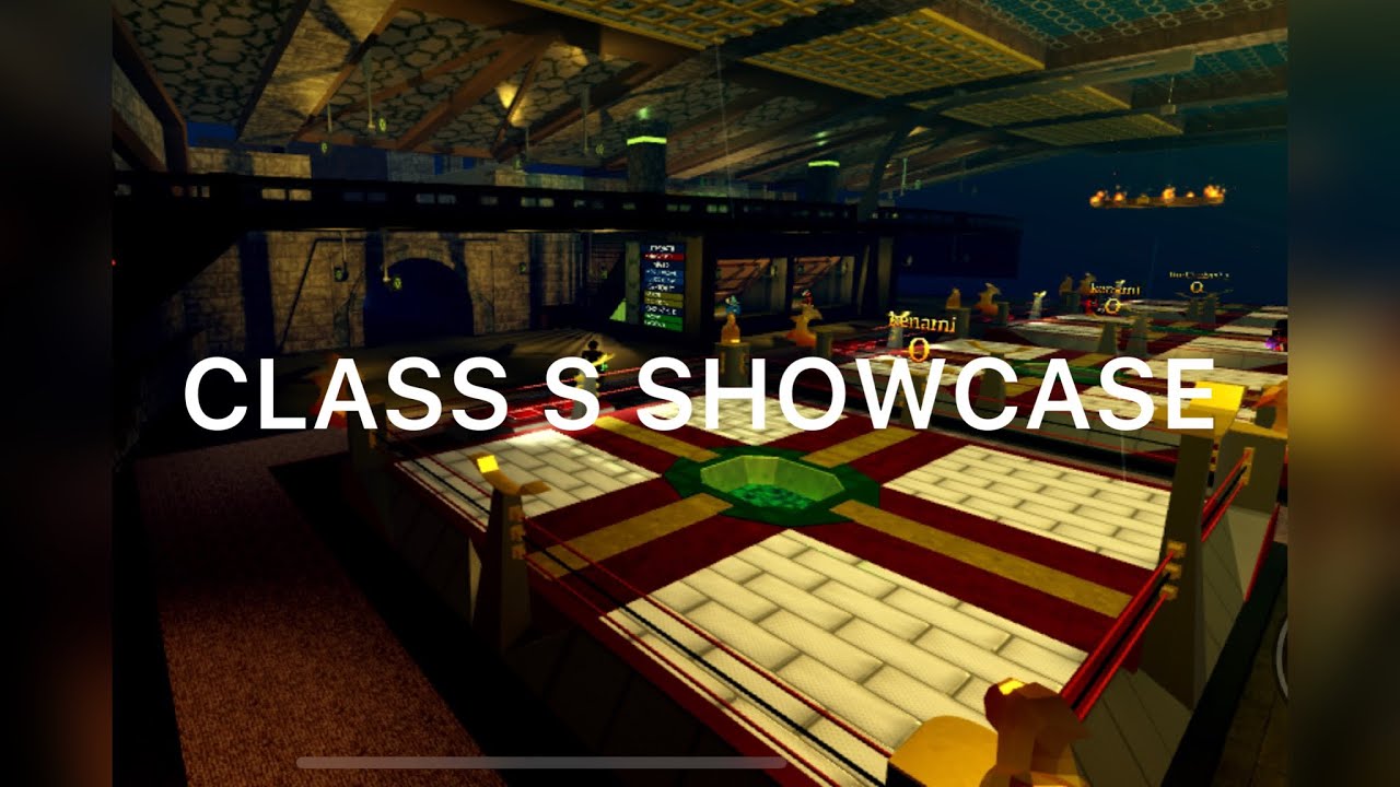Class S Showcase in Boxing League Roblox - YouTube