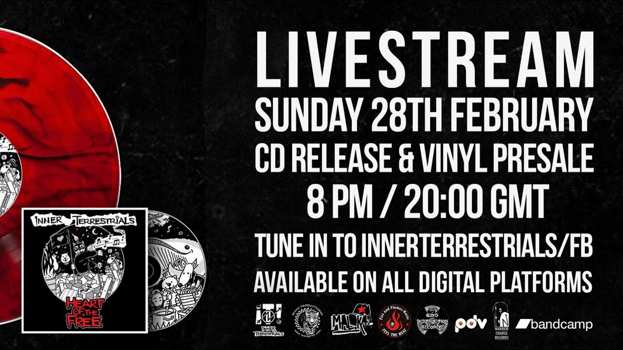 INNER TERRESTRIALS ALBUM LAUNCH LIVESTREAM - YouTube
