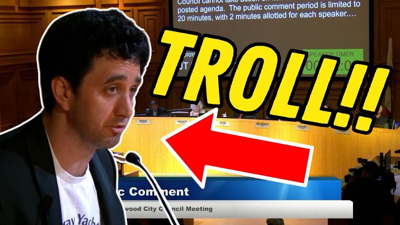 HILARIOUS: Man Trolls West Hollywood City Council - YouTube