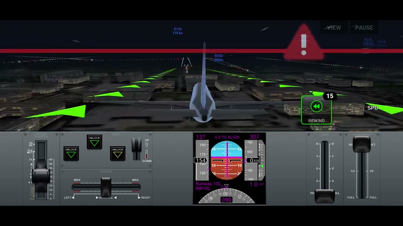 Emergency Landing in Chicago Airport || Airline Commander - YouTube