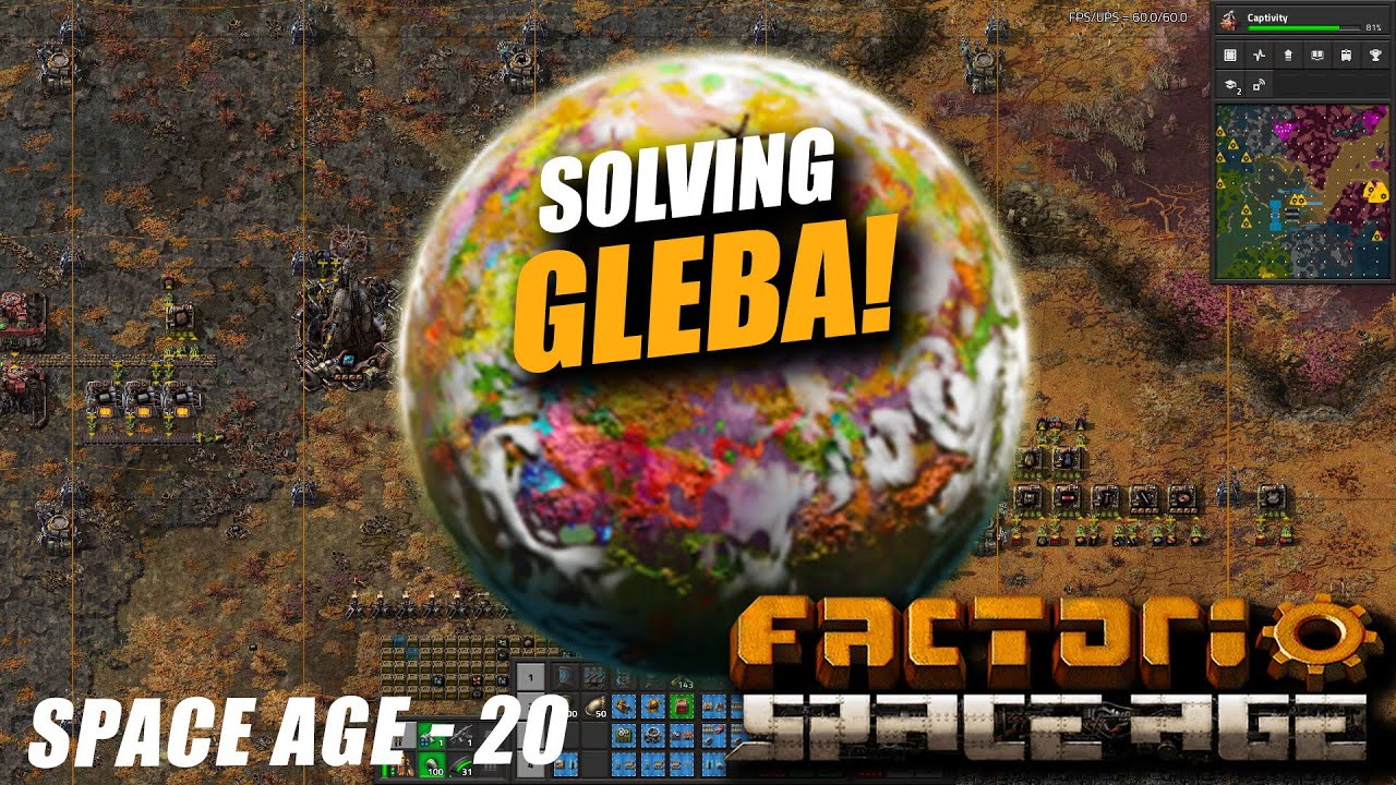 Solving Gleba! |20| Factorio SPACE AGE - YouTube