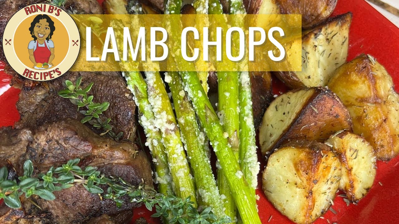 Lamb Chops | Facebook Live w/ Cuda | Roni B's Recipes - YouTube