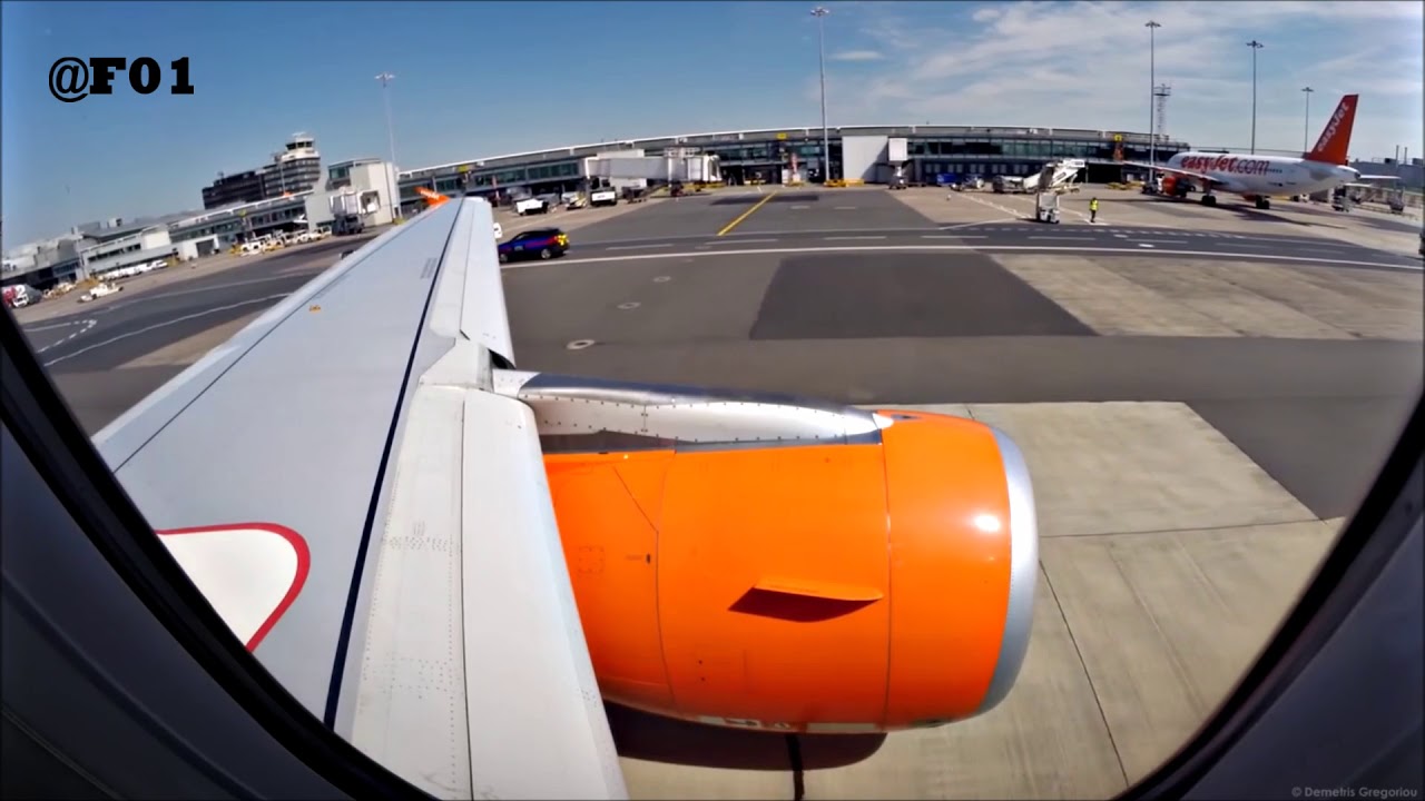 A320 Easyjet spectacular Take Off from Manchester airport - YouTube