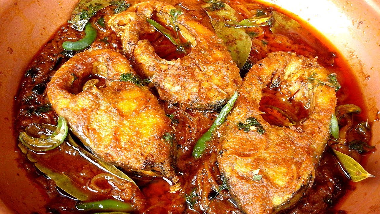 Bengli Katol/Katla Macher Kalia Rannar Recipe/Bengali Mach Recipe ...