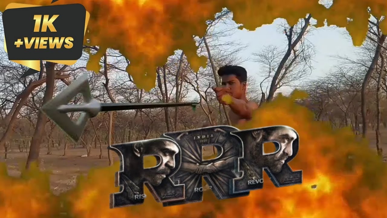 RRR Trailer Spoof / RRR Fight Scene Spoof / NTR / RAM CHARAN / ALIYA B ...