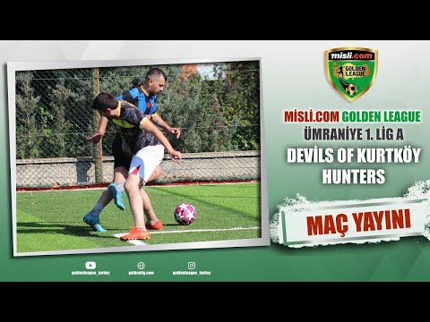 Misli.com Golden Leauge / Ümraniye 1. Lig A / Devils Of Kurtköy - Hunters / 10 .Hafta