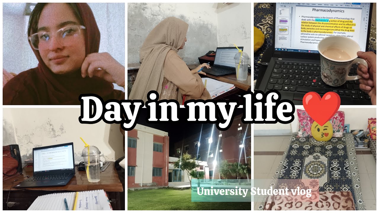 A productive day in my university life 🎓☕ | Study vlog | Student ...