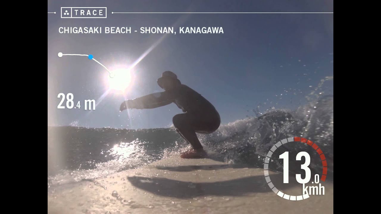 Trace: Surfing - Keiju Kita at Chigasaki Beach - Shonan - YouTube