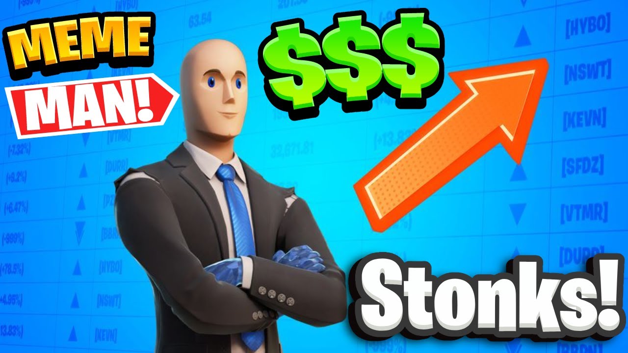 MEME MAN in Fortnite! - YouTube