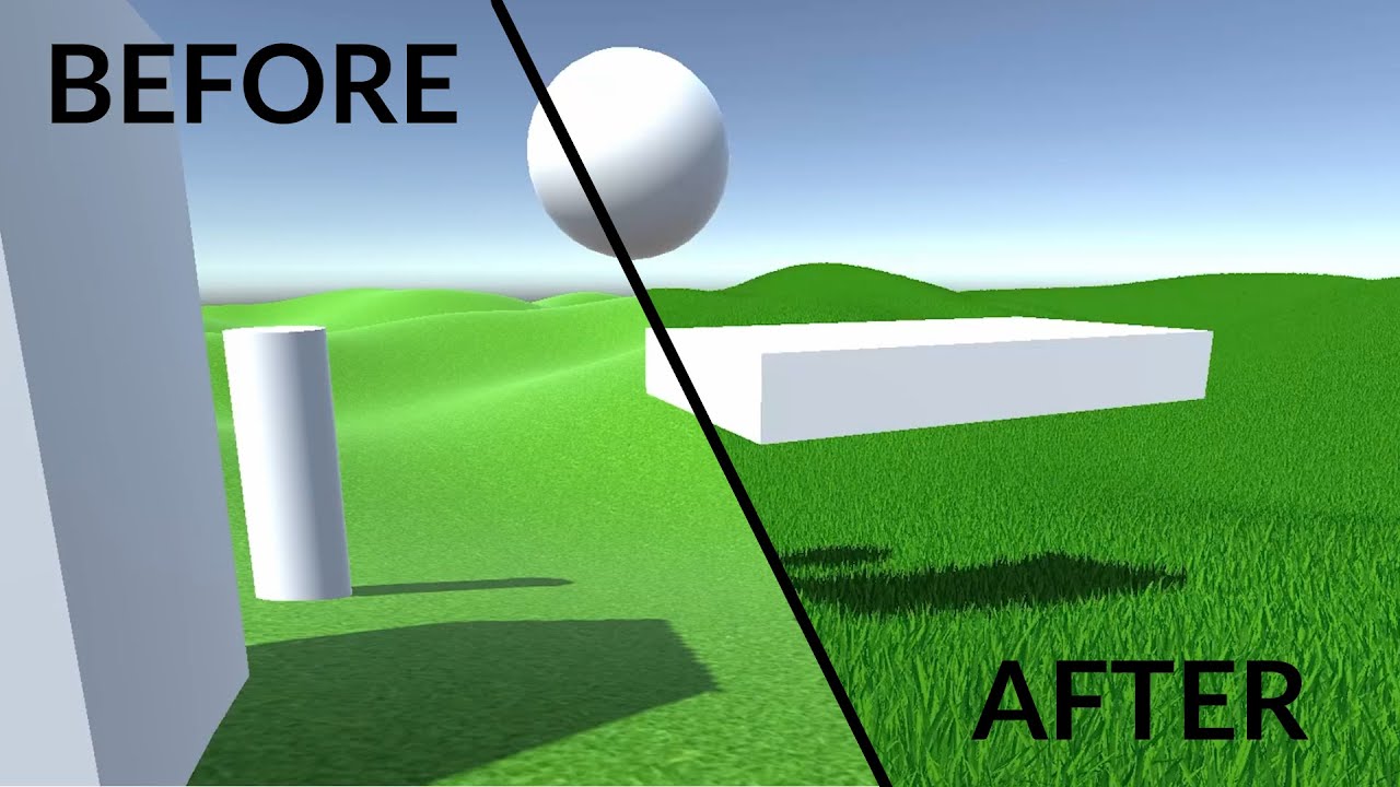 How to Generate Beautiful Grass in Unity - YouTube