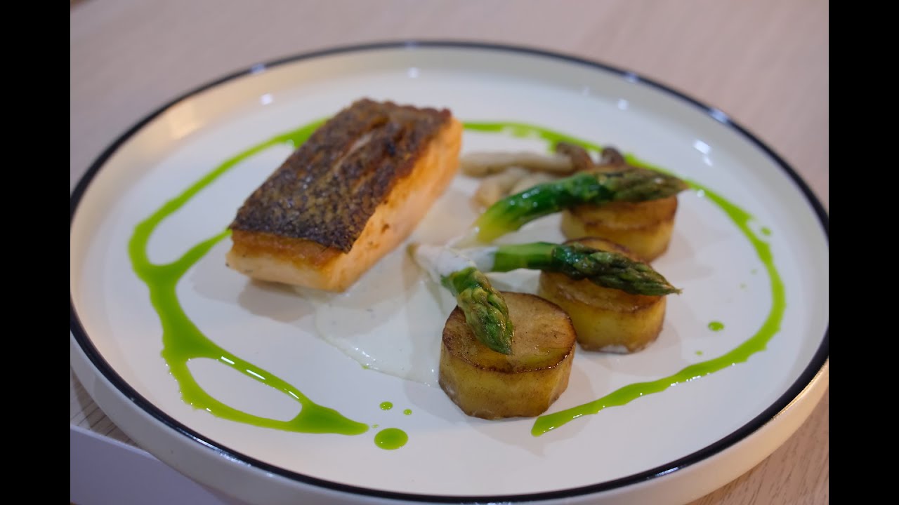 Pan-seared Salmon! Fine Dining at home. - YouTube