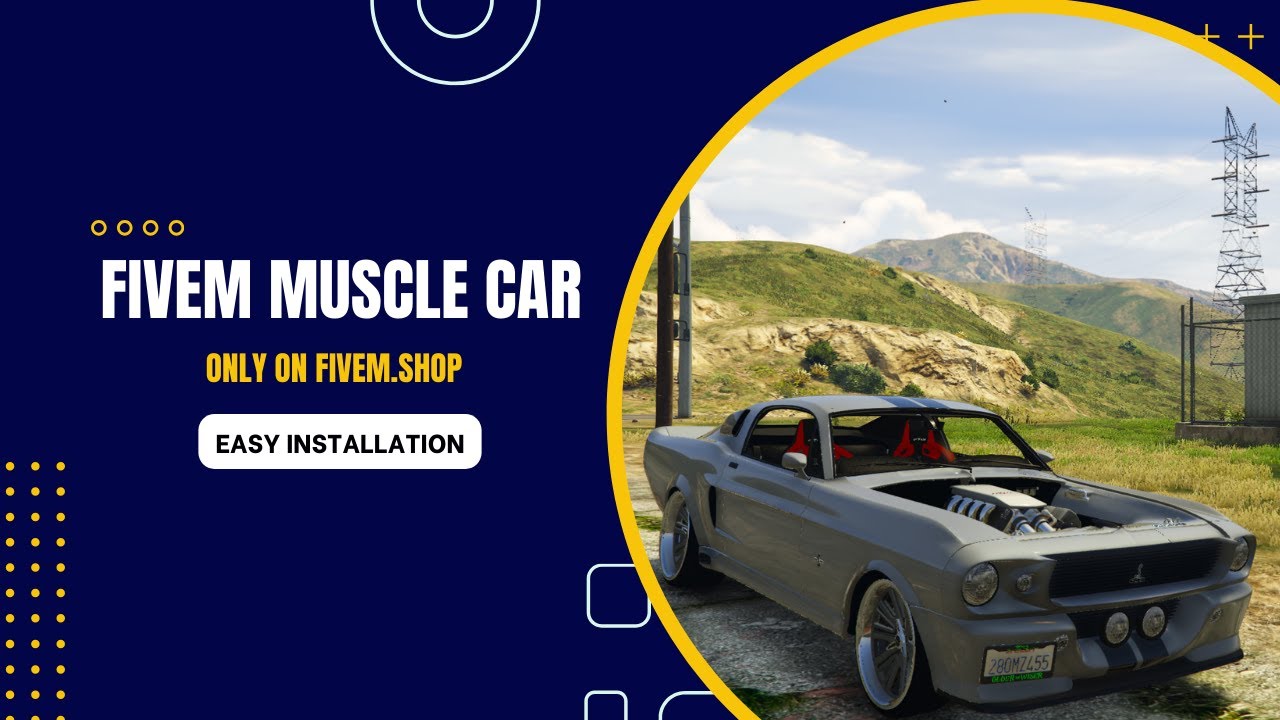 FiveM Muscle Car #fivem #muscle - YouTube