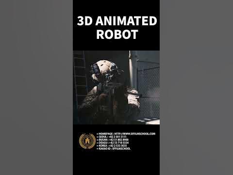 3D Animated Robot - YouTube