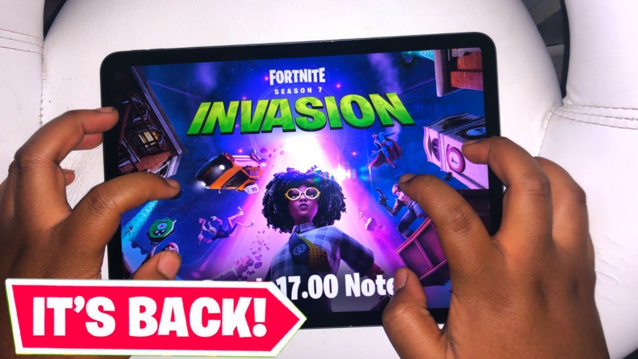Fortnite MOBILE Is BACK | Play SEASON 7 On Fortnite MOBILE |Fortnite ...