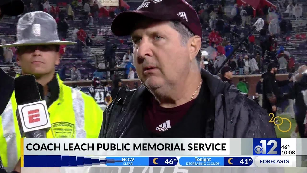 Public memorial for Mike Leach to be held at Humphrey Coliseum - YouTube