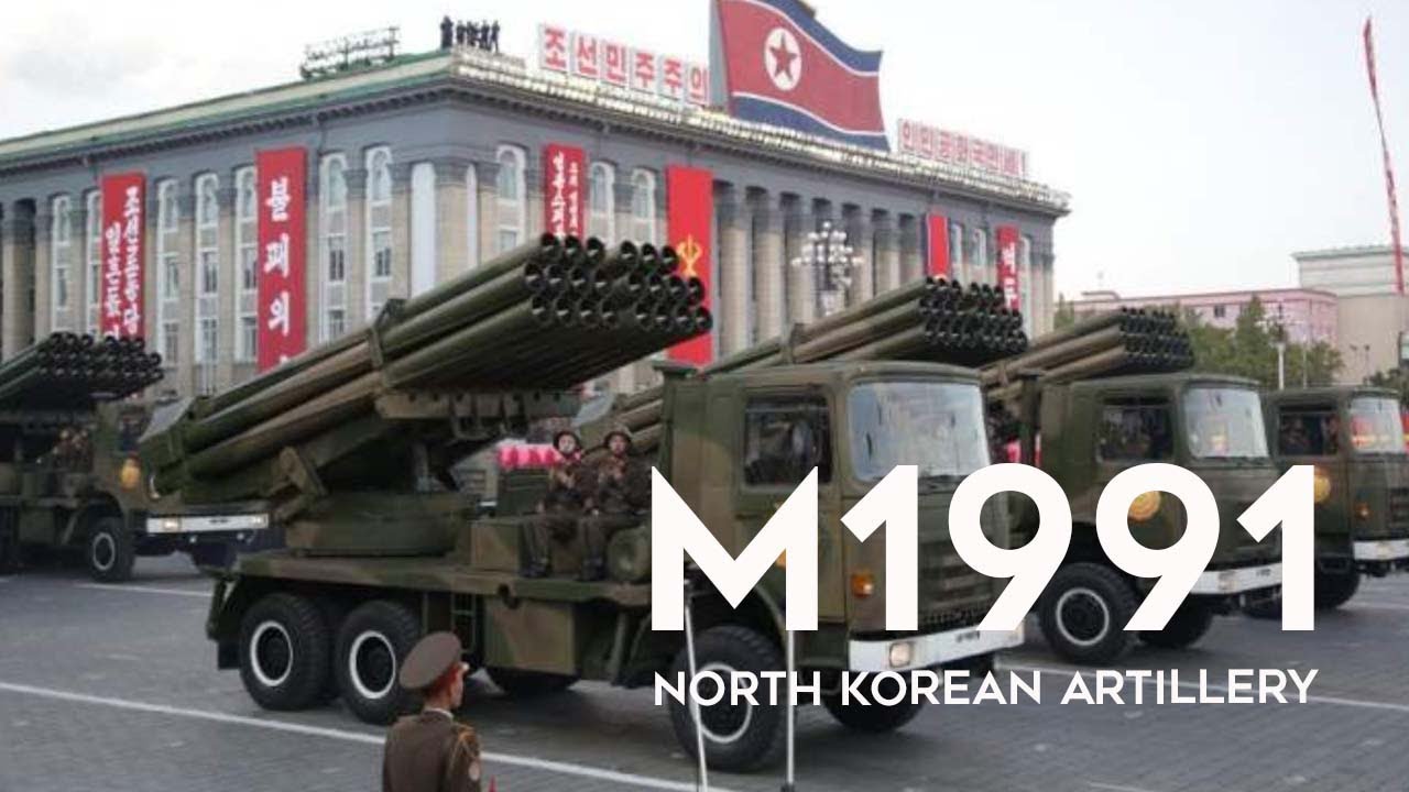 North Korea's M1991 MLRS: A Potent Force Along the DMZ - YouTube