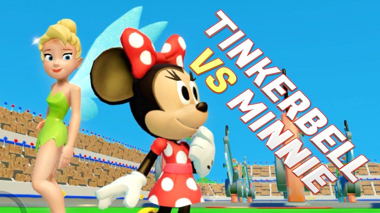 Tinkerbell vs Minnie | Disney vs Disney | Infinity Disney - YouTube