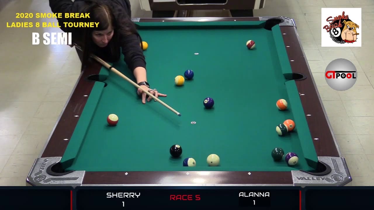2020 Smoke Break Billiard Ladies 8 Ball Tournament --- ELITE 8 Part 4 ...