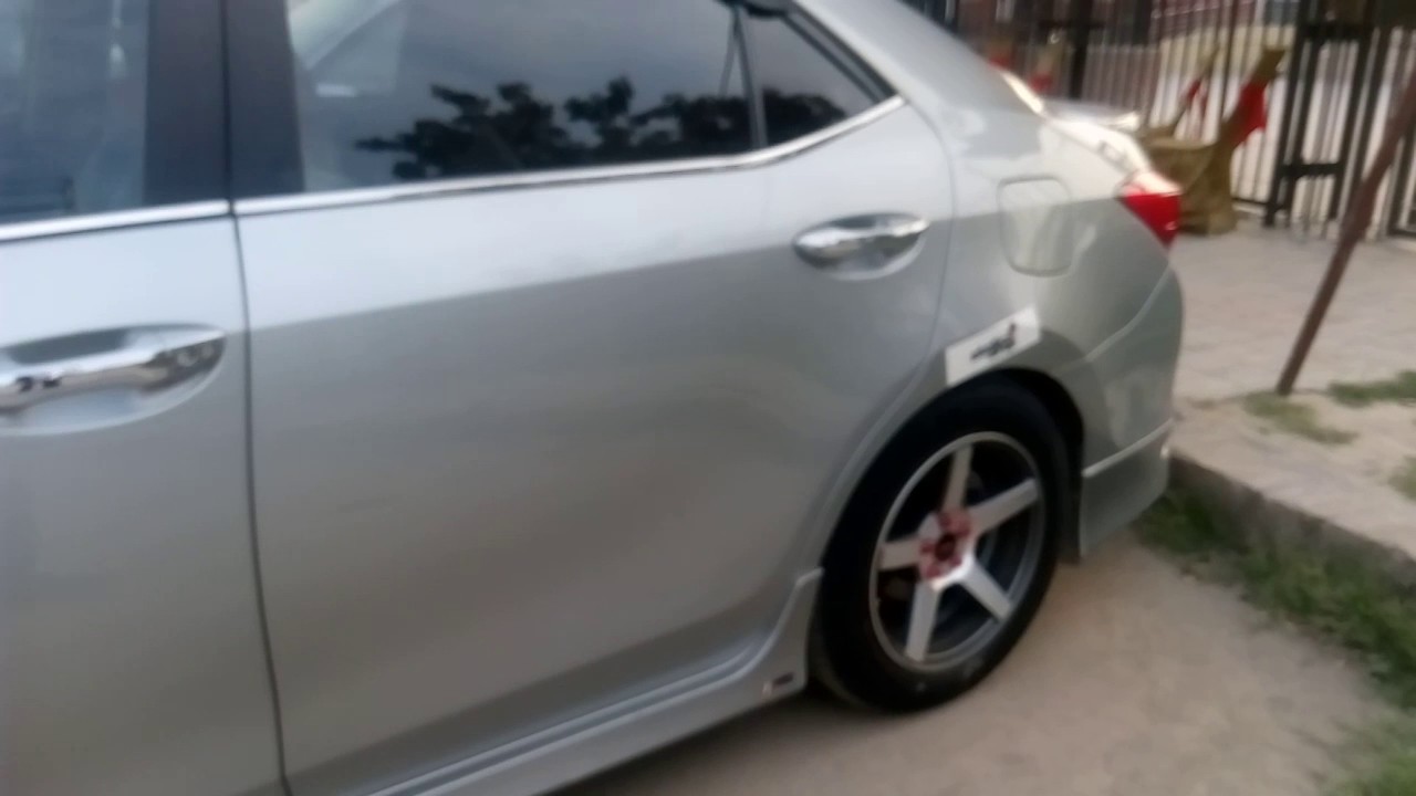 Toyota Corolla Grande Fully Modified At Auto Festival - YouTube