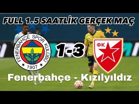 FENERBAHÇE 1-3 KIZILYILDIZ FULL + GERÇEK MAÇ ÖZETSİZ #fenerbahçe