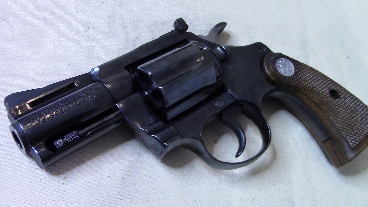 Colt diamondback 2.5 inch barrel - YouTube