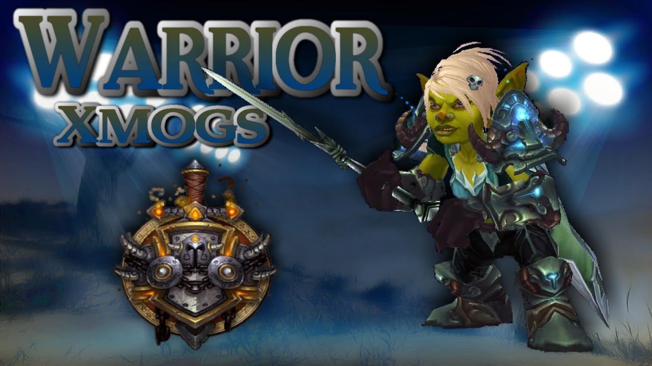 Warrior Transmogs - Emerald Massacre Xmog Set - YouTube