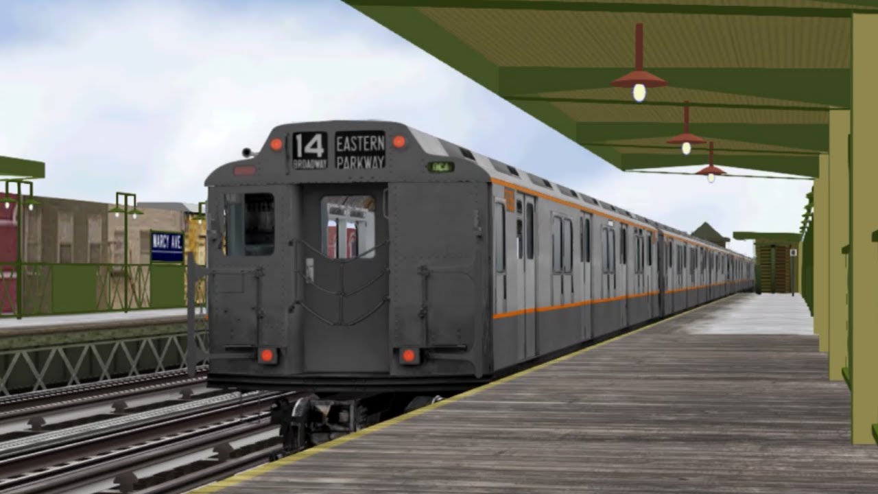 OpenBVE NYC Subway: 1948 R10 - YouTube