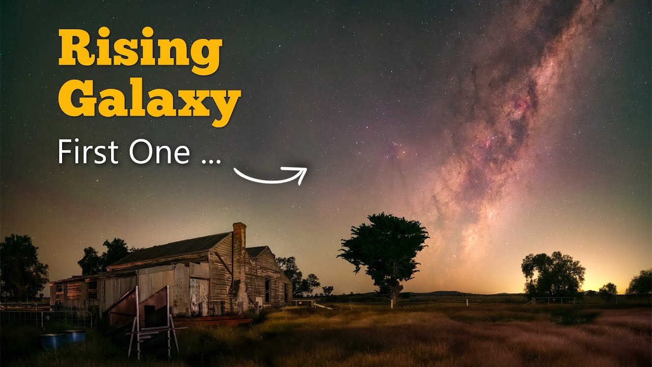Rising Galaxy - Milky Way Photography - YouTube
