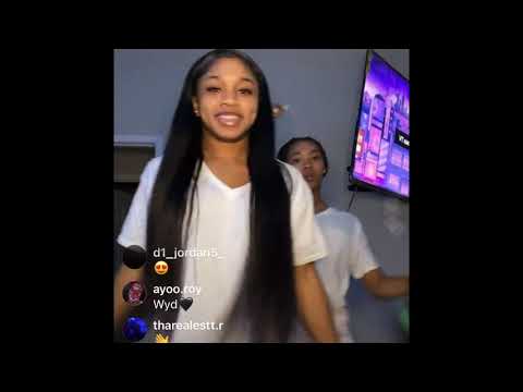 YalBabyMagic And BadKidAaliyah (Bhabicurlz) At BadKidKam's Birthday Party On Instagram Live 12/28/20