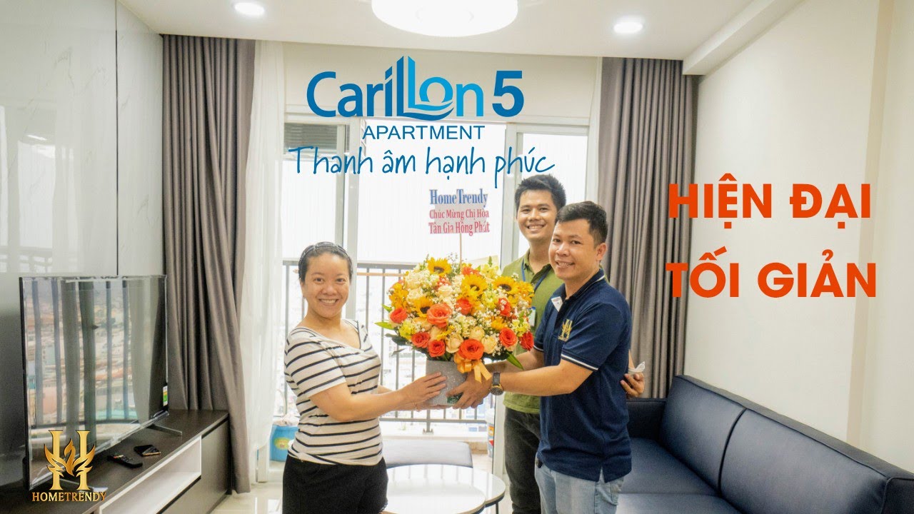 Carillon 5: HomeTrendy bàn giao nội thất hiện đại - tối giản - YouTube