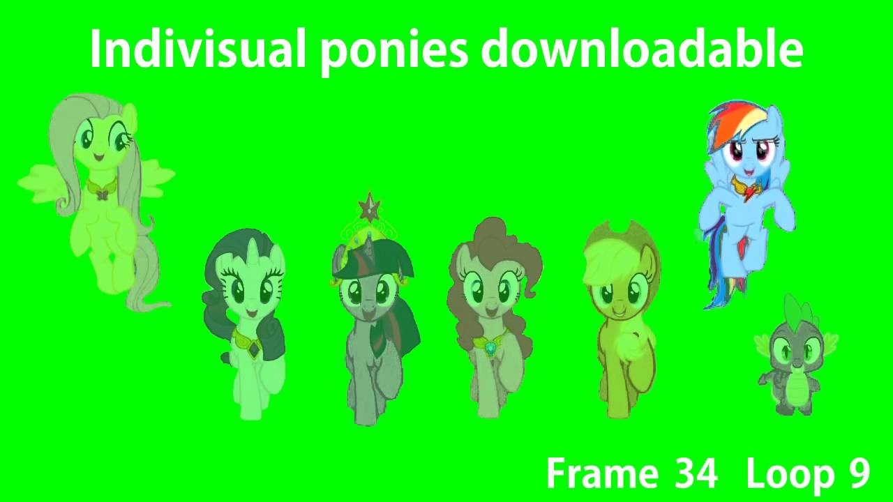 [Matted MLP:FiM Scene LOOP] Marching Ponies - YouTube