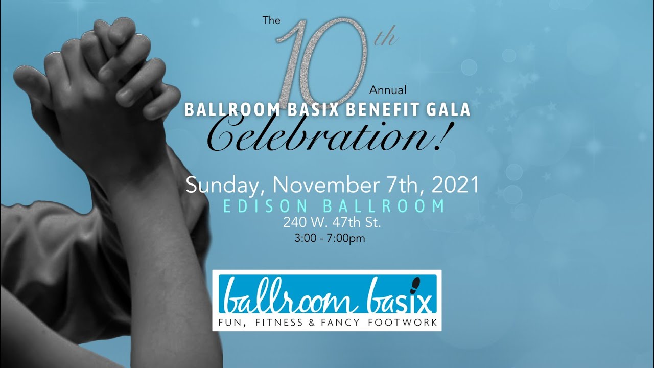 BALLROOM BASIX 10th Annual Gala Promo! - YouTube