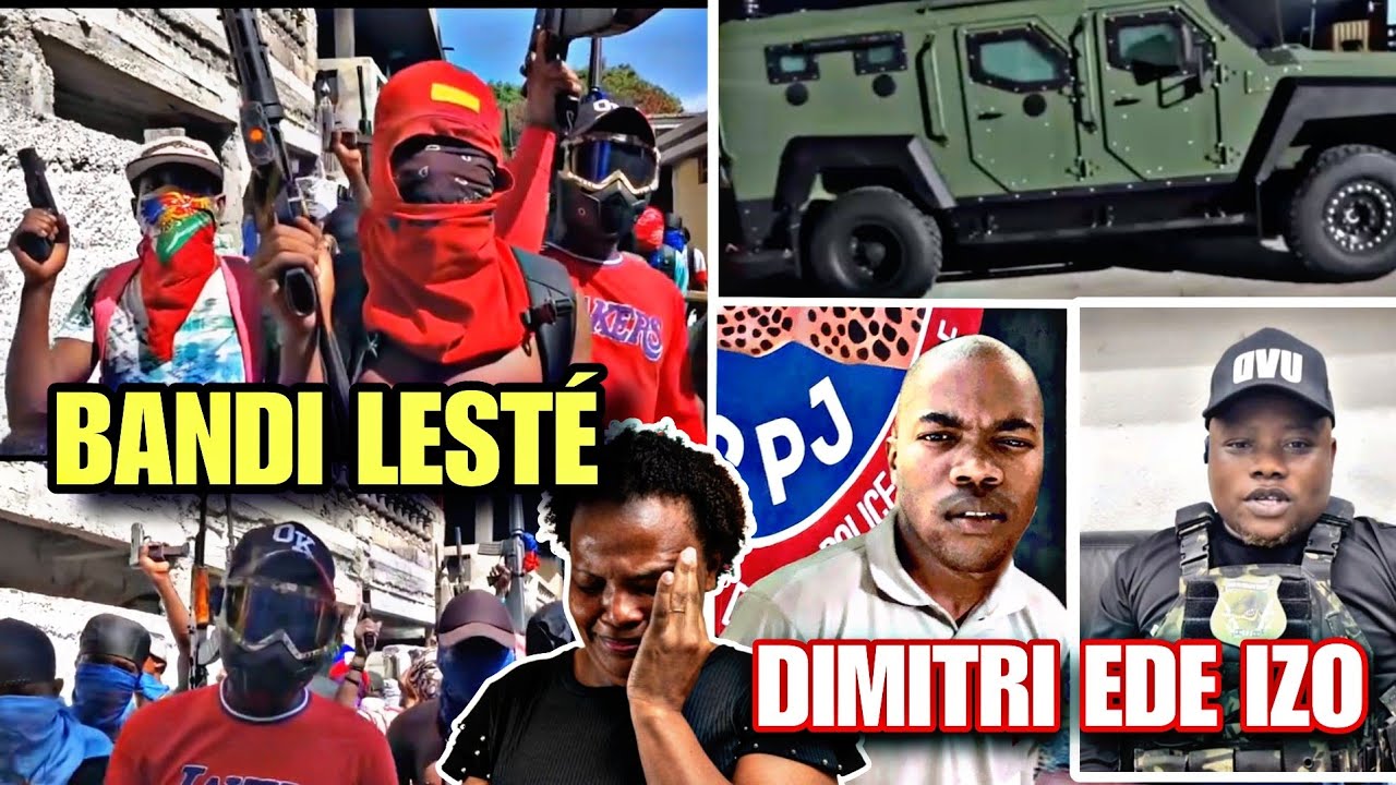 BANDI yo ATAKE LESTÈ_ DIMITRI HERARD ap ede IZ0 batay_ Lòt BLENDE rive ...
