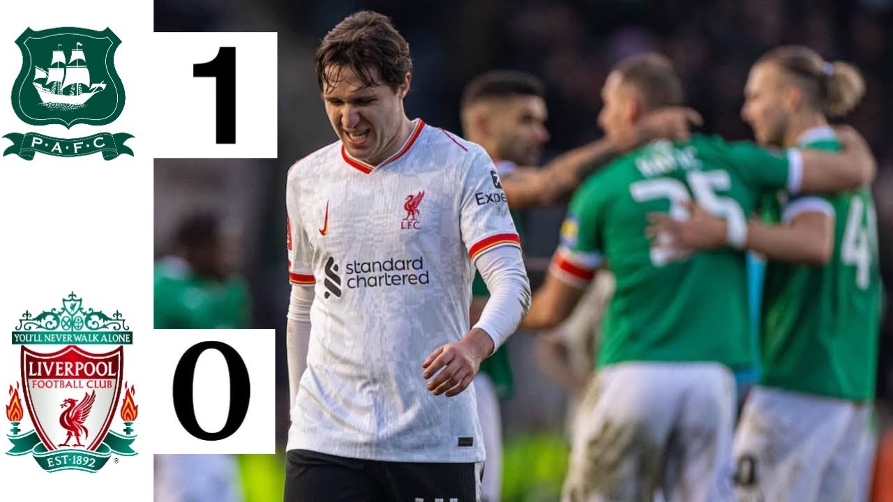 HIGHLIGHTS || Plymouth Argyle vs Liverpool || (1-0) all goals - YouTube
